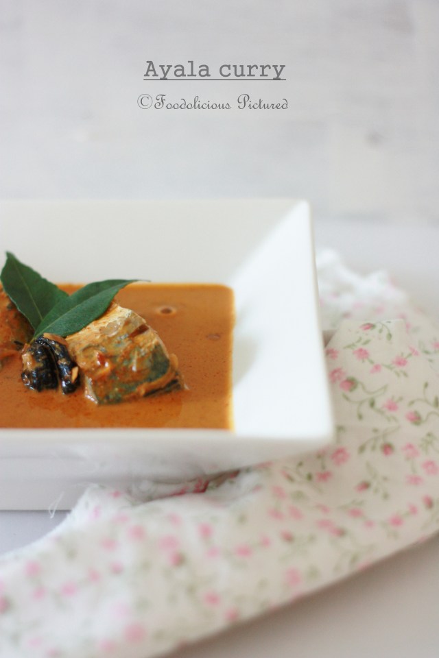 Naadan Ayala curry (Kerala Mackerel curry) – Foodolicious Pictured