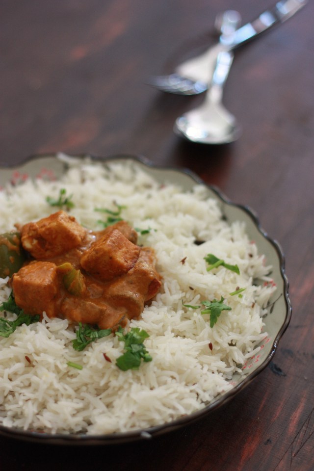 Paneer, mushroom and bell pepper curry – Foodolicious Pictured
