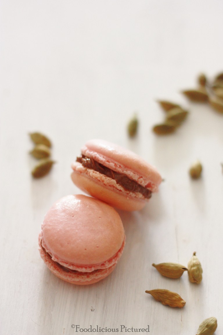 Cardamom Macarons – Foodolicious Pictured
