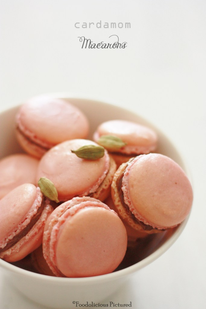Cardamom Macarons – Foodolicious Pictured