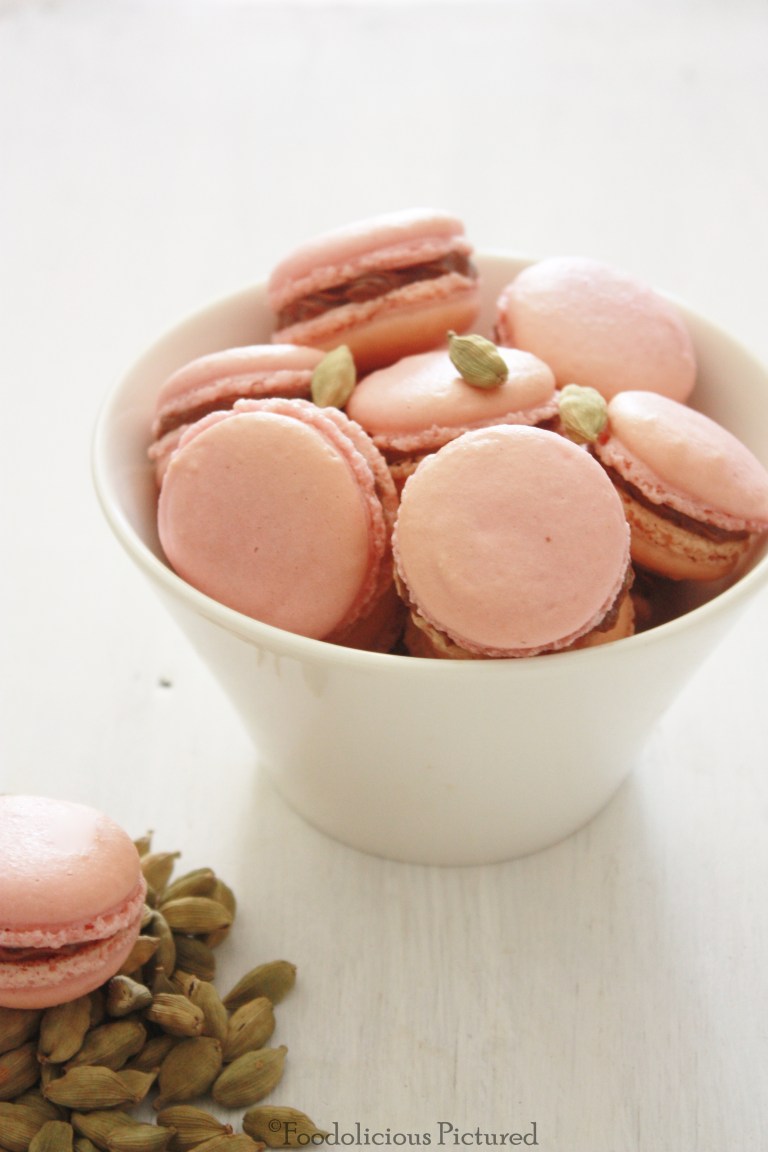 Cardamom Macarons – Foodolicious Pictured