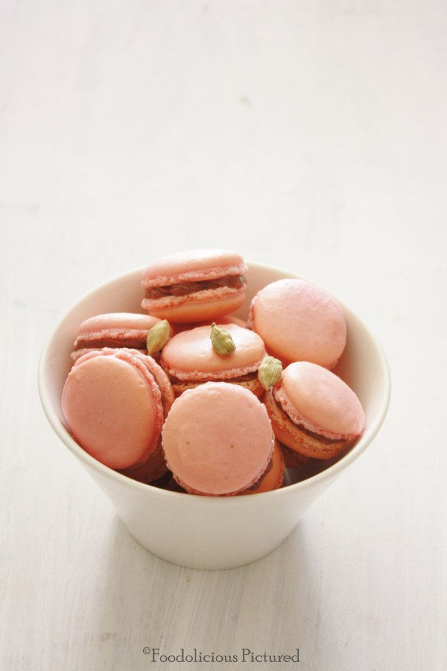 Cardamom Macarons – Foodolicious Pictured